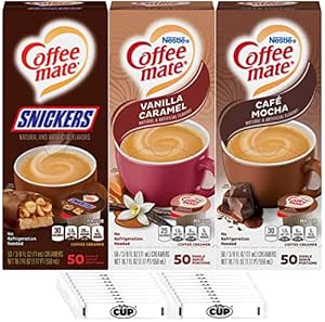 Amazon.com: Nestle Coffee mate Liquid Coffee Creamer Singles Variety ...