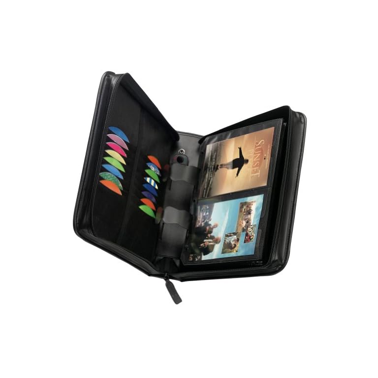 Case Logic DVB-200 200 CD/DVD and 92 Liner Note Capacity (Black) - Epic ...