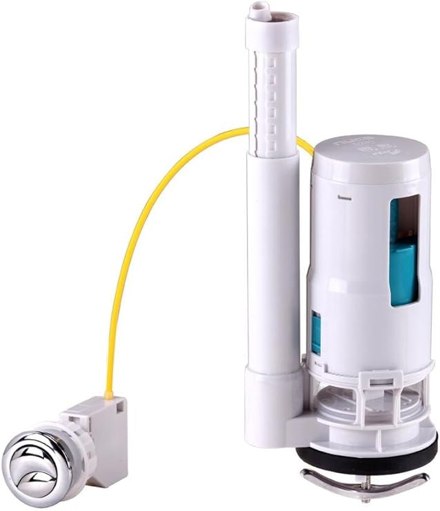 TOILET PUSH BUTTON DUAL FLUSH CISTERN SYPHON VALVE, FILL VALVE ...