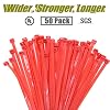 Wide Heavy Duty Large 18 Inch Red Cable Ties, Industrial Durable 120 ...