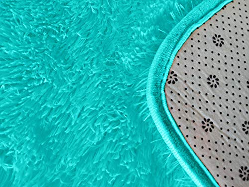 ACTCUT Super Soft Indoor Modern Shag Area Rugs Fluffy Anti-Skid Shaggy ...