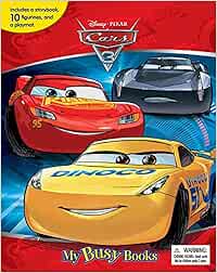 Disney Cars 3 My Busy Book: Phidal Publishing Inc.: 9782764333983 ...