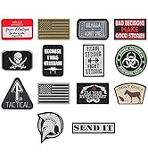 Amazon.com: Eybros American Flag Patch, 10 Bundle-Set, Tactical Morale Military Patches of USA ...
