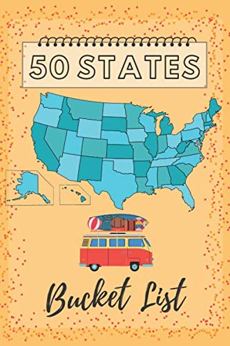 Bucket List 50 States: My Bucket List Journal, bucket list United ...