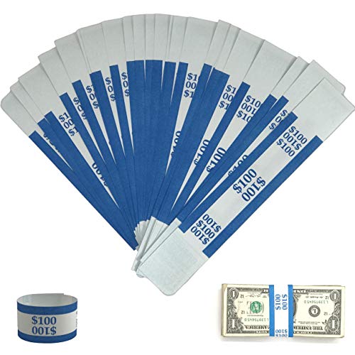 Money Bands Currency Sleeves Straps – Made in USA (Pack of 330 for $100 ...