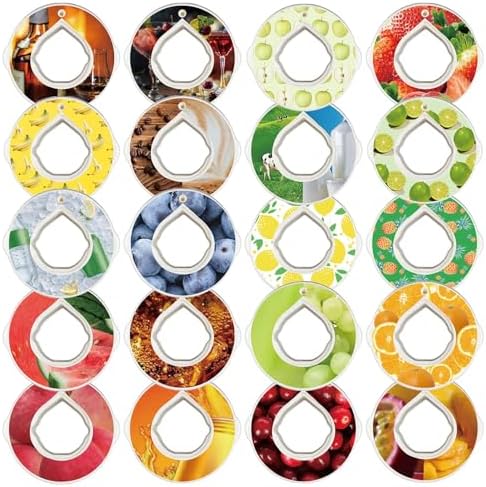 Rigwarl 20 Air Water Bottle Flavor Pods Pack, Up Flavor Pods with ...