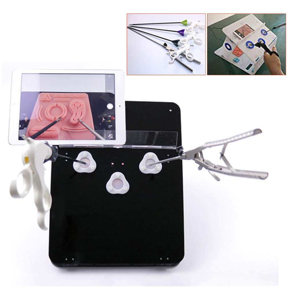 Buy LUCKFY Laparoscopic Trainer Simulator Box kit Surgery Practice ...