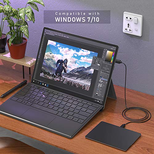 USB Touchpad Trackpad, Wired High PrecisionTouchpad Ultra Slim Trackpad ...