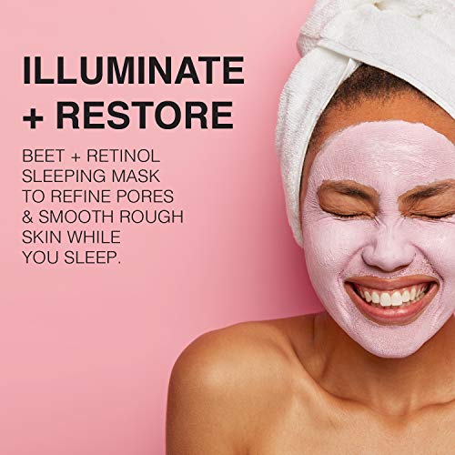 Beet and Retinol Gel Face Mask - Hydrating Face and Neck Moisturizer ...