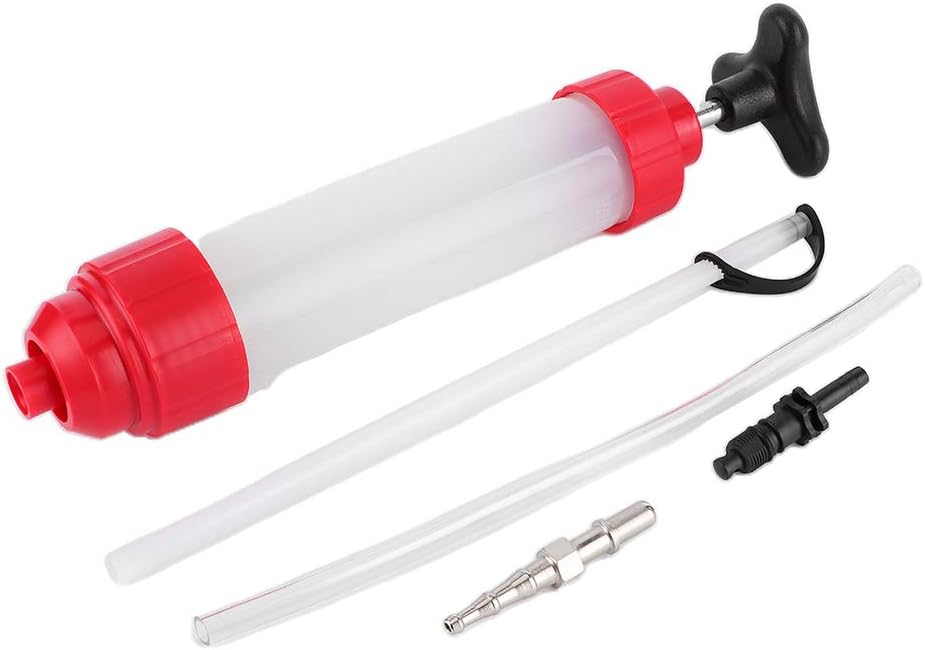 Fluid Extractor Automotive Fluid Transfer Hand Pump Syringe Bottle Oil ...