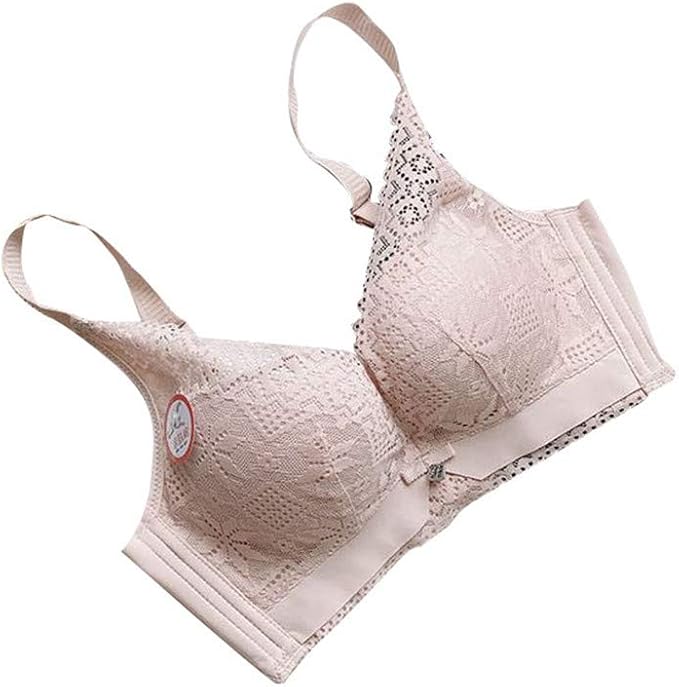 Women's Lace Bra Underwire Bralette Full Coverage B/C Cup with ...