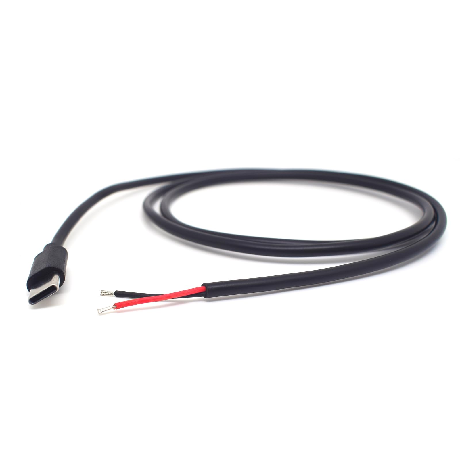 EAHOSUCC 1M/3.3FT 22AWG USB Type C Male Pigtail,5V 3A USB C to 2 Pin ...