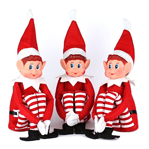 Buy 12 inch long leg soft body vinyl face elf with hat & tag Online at ...