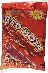 Amazon.com : Ferrara Pan Red Hots Cinnamon Candies - 6 Oz : Hard Candy ...