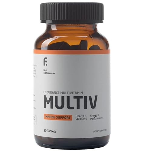 First Endurance MultiV Endurance Supplement (90 Tablets) – Endurance Multivitamin Developed for ...