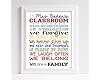 Amazon.com: In This Classroom - TEACHER GIFT - A Teacher's Promise to ...