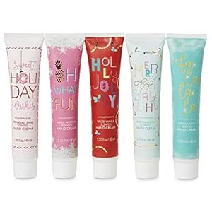 Amazon.com : Simple Pleasures Scented Hand Cream Collection Gift Set Of 5 Mini Hand Lotions with ...