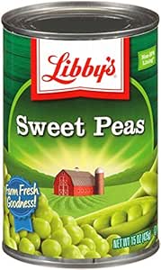 Amazon.com : Libby's Sweet Peas, 15-Ounce Cans (Pack of 12) : Peas ...