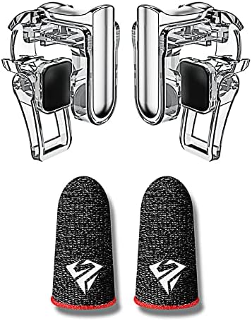 Mobile Game Set, Mechanical Feel Alloy Keys, Mobile Game Trigger Set, Portable Game Accessories ...