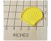 Amazon.com: Sea Shell Shaped Fondant Cookie Cutter and Stamp #1144 ...