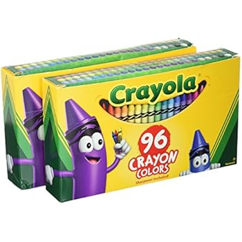 Amazon.com: Crayola 150-Count Telescoping Crayon Tower, Storage Case ...