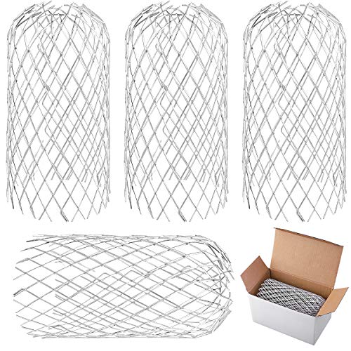 URATOT 4 Pack Aluminum Gutter Guards Expandable Filter Strainer Leaf ...