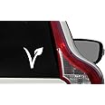 Amazon.com: Vegan V Leaf Car Vinyl Sticker Decal Bumper Sticker for ...