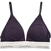 Calvin Klein Women's Ck One Cotton Lightly Lined Triangle Bralette at ...