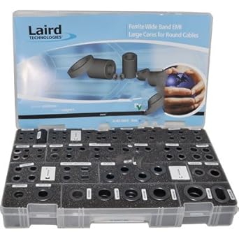 Laird Technologies K-401 EMI B EMI Ferrite Core Sample Kit For Round ...