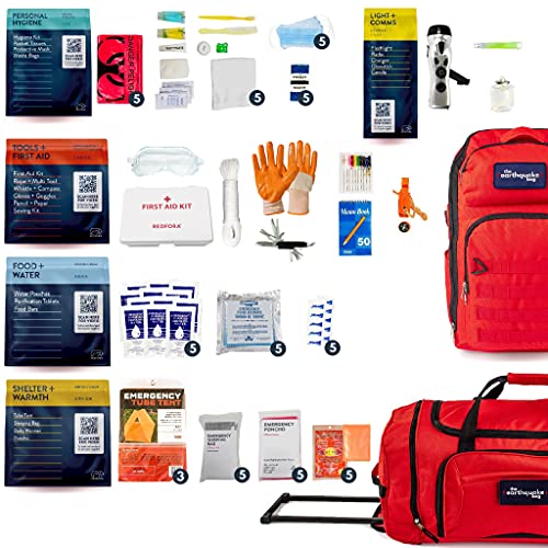 Complete Earthquake Bag - Emergency kit for Earthquakes, Hurricanes ...
