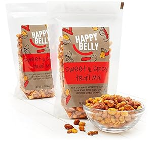 Amazon Brand - Happy Belly Sweet & Spicy Trail Mix, 16 Ounce, Pack of 2 ...