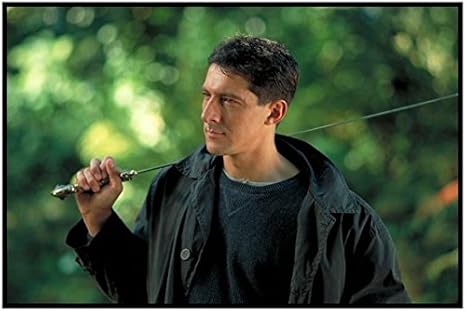 Highlander Peter Wingfield as Adam Pierson Holding Blade 8 x 10 inch ...