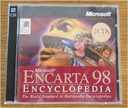 Microsoft Encarta 98 Encyclopedia : Editor: Libros