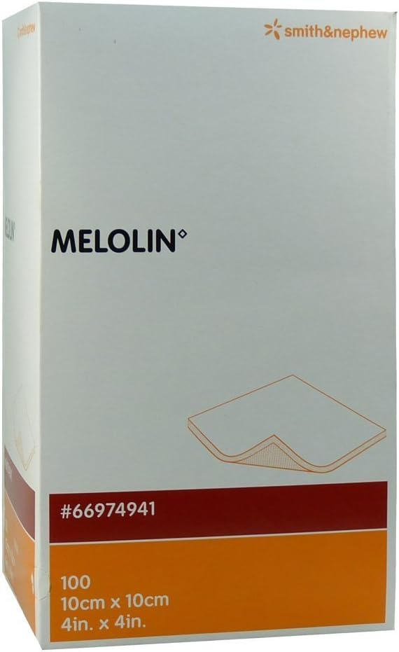 Melolin 10×10 cm Treatment Dressings – Pack of 100 – BigaMart