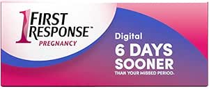 Amazon.com: First Response Gold Digital Pregnancy Test, 2 Pack ...