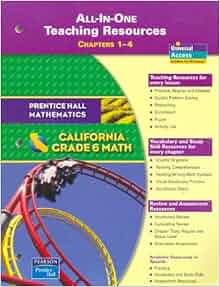 Grade 6 Math: California All-in-One Teaching Resources, Chapters 1-4 ...