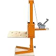 Amazon.com: Material Lift Winch Stacker 441 Lbs 72” Max Lift, Pallet ...