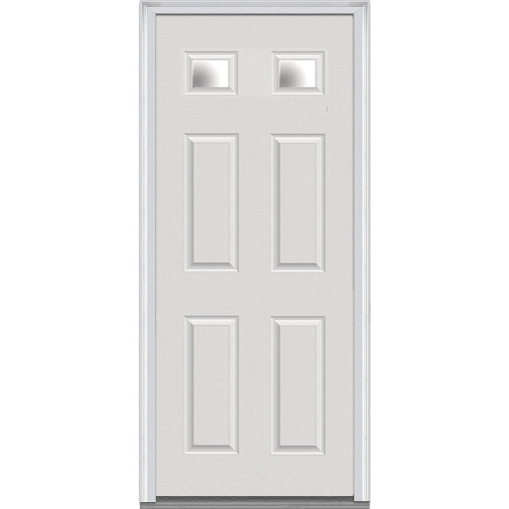 National Door Company Z000285L Fiberglass Smooth Primed, Left Hand in ...