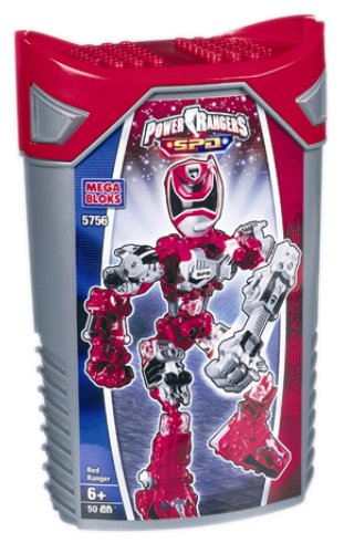 Mega Bloks Power Rangers SPD Shadow Ranger: Amazon.co.uk: Toys & Games