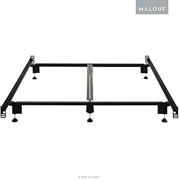 Amazon.com: Graco Full-Size Crib Metal Bed Frame Conversion Kit, Black ...