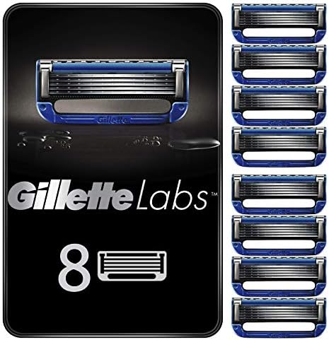 Gillette Labs Replacement Razor Blades for Heated Safety Razor Pack of ...