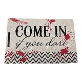 Red Blood Splatter Doormat - The Green Head