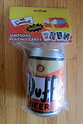 Duff Beer Can and Playing Cards The Simpsons Series 2 in Kuwait | Whizz ...