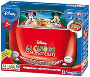Amazon.es: Clementoni - Ordenador Mickey Club House C/ 30 Actvidades ...