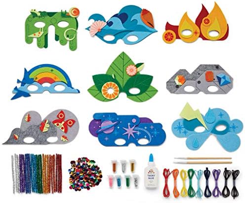 Crafts for Kids – Kid Made Modern Make a Mask Kit – Arts and Crafts DIY ...