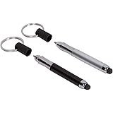 Finger Stylus Ring; On-hand Ring Stylus with Dust-plug and Keychain for ...