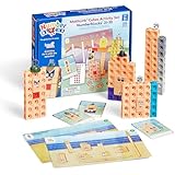 hand2mind Numberblocks Heroes with Zeroes MathLink Cubes Activity Set ...