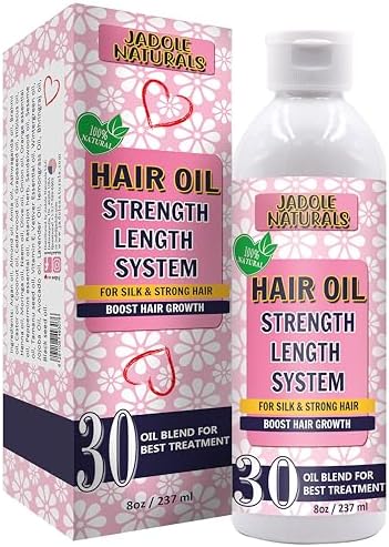 Jadole Naturals Hair Oil- 237ml | For Silk & Strong Hair, Long Hair ...