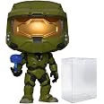 Amazon.com: Funko Pop! Games: Halo - Master Chief with Cortana Vinyl ...