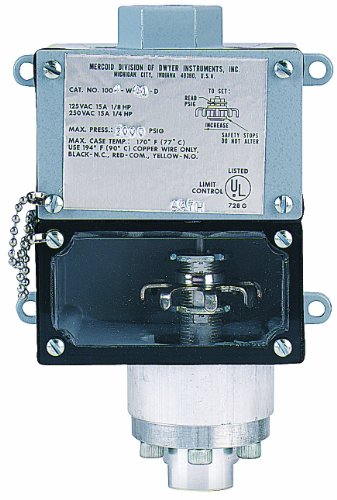 Dwyer Mercoid Series 1000w Weatherproof Diaphragm Operated Pressure ...